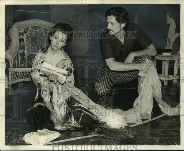 1970 Press Photo Elaine Kerr, Blanche Du Bois in "A Streetcar Named ...