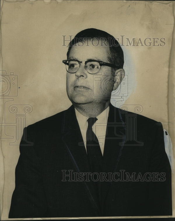 1970 Press Photo Reverend W. Maynard Fountain, New Orleans Presbytery ...