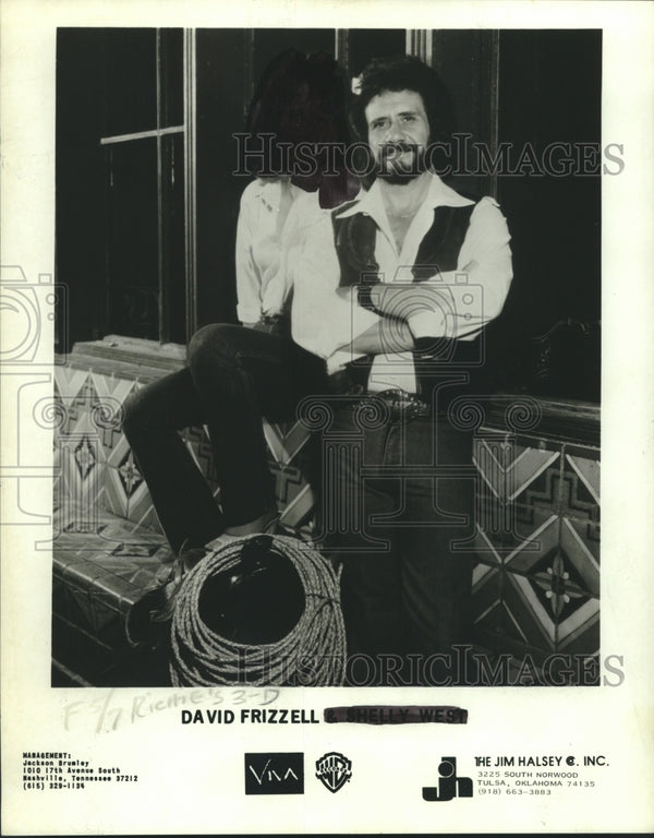 1982 Press Photo Singer David Frizzell - noo20595 - Historic Images