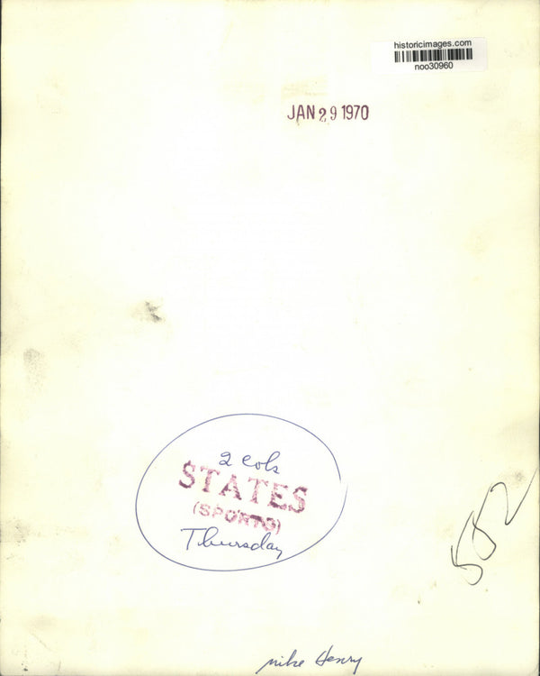 1970 Press Photo Tulane Basketball Player Mike Henry - noo30960 ...