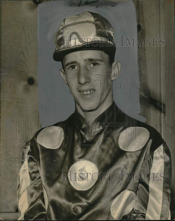 1967 Press Photo Richard Miguez, Jockey and a native of New Orleans ...