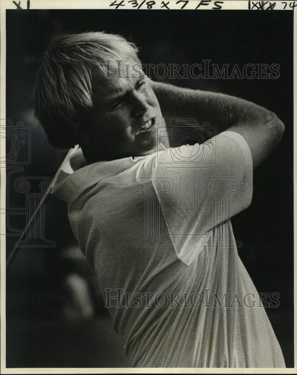 1978 Press Photo Golfer D. A. Weibring at Lakewood Country Club ...