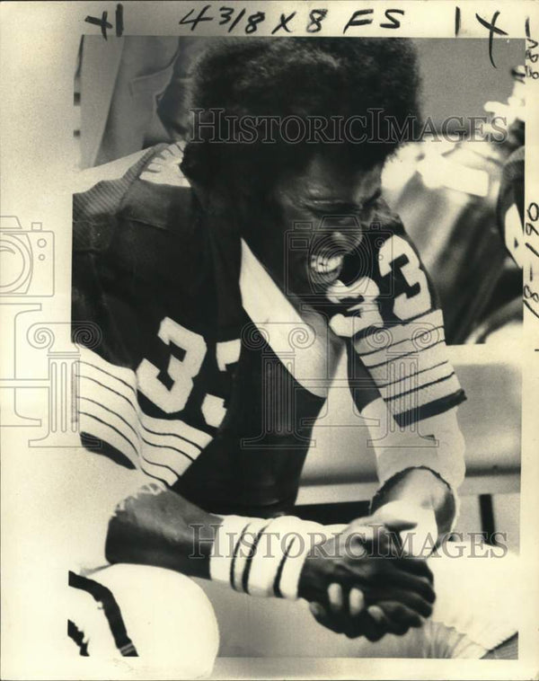 1977 Press Photo Mike Strachan experiences pain, perseverance and ...