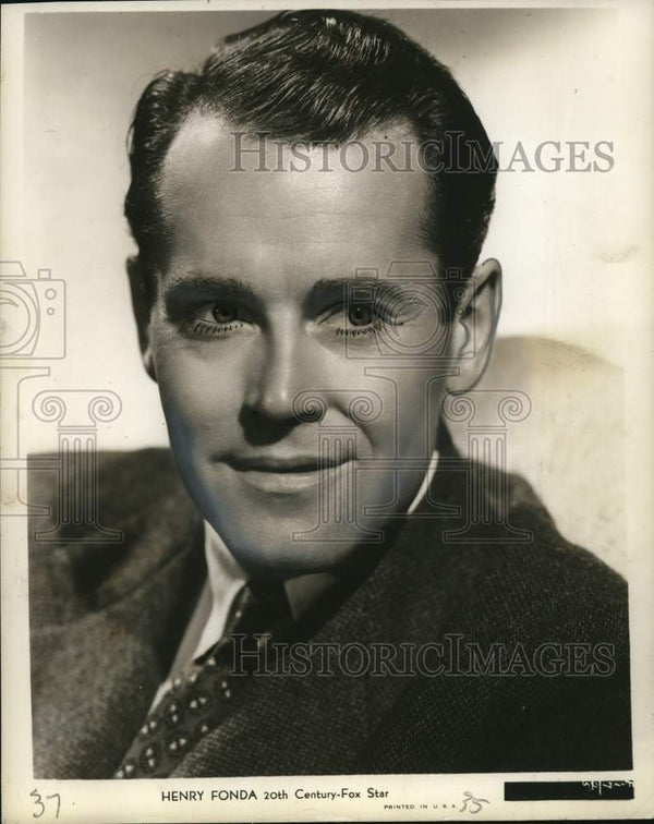 1946 Press Photo Actor Henry Fonda - noo77790 - Historic Images