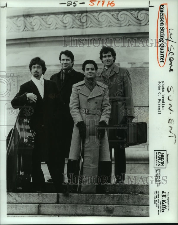 Press Photo The Emerson String Quartet - nop23182 - Historic Images
