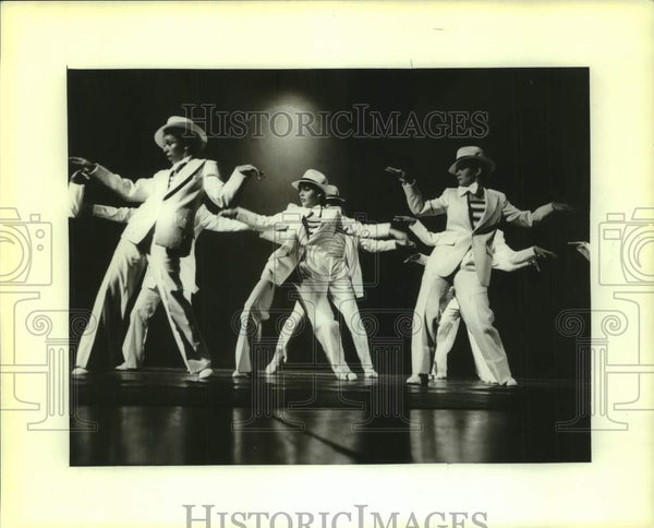 1984 Press Photo Newcomb Dance Club performing - nop73318 - Historic Images