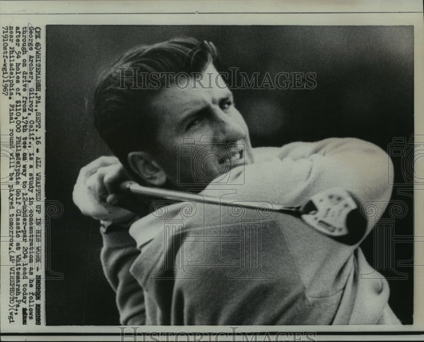 1967 Press Photo Philadelphia Golf Classic - George Archer, Golfer ...
