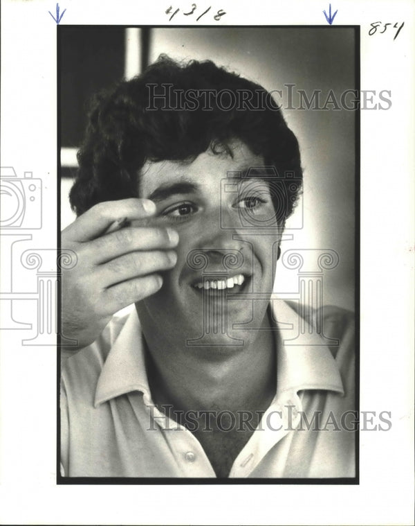 1980 Press Photo Golf - Chip Beck Talks About Greater New Orleans Open ...