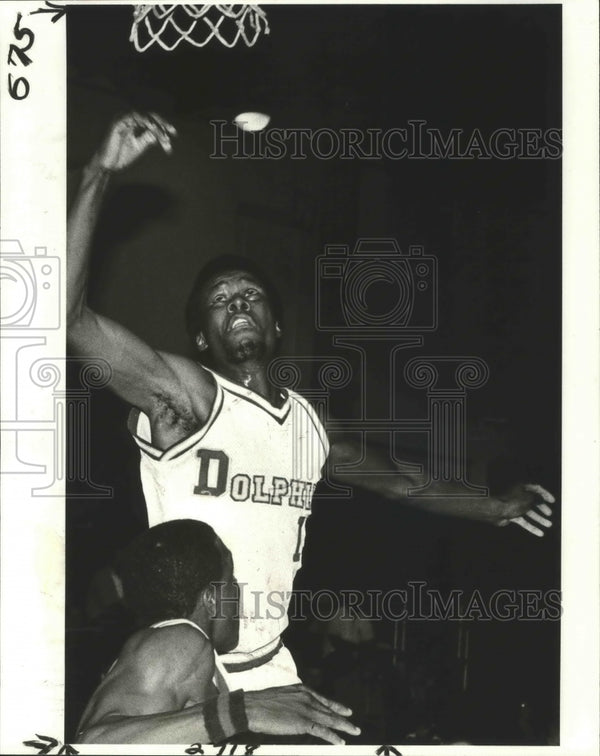 1981 Press Photo Basketball - Dolphins Guard Kevin Branch - nos03054 ...