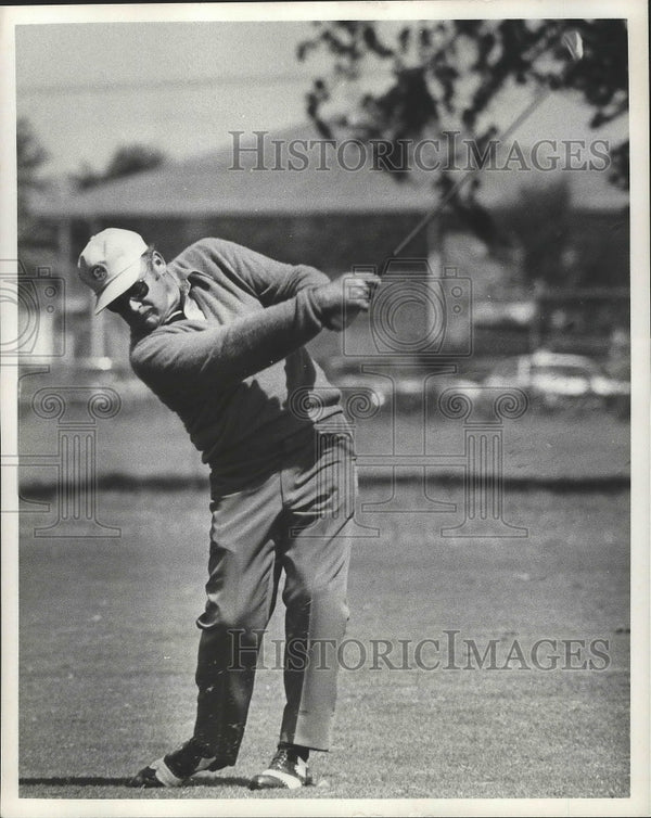 1973 Press Photo Golfer Miller Barber - nos03429 - Historic Images