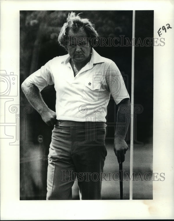 1979 Press Photo Golfer Frank Conner - nos05819 - Historic Images