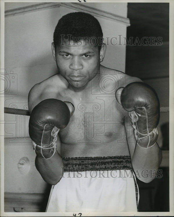 1967 Press Photo Boxer Hank Casey - nos06121 - Historic Images