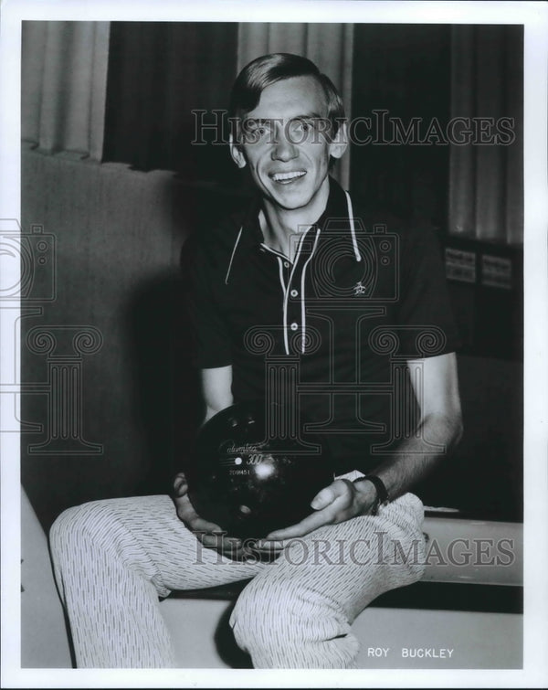 1973 Press Photo Professional Bowler Roy Buckle - nos08303 - Historic ...