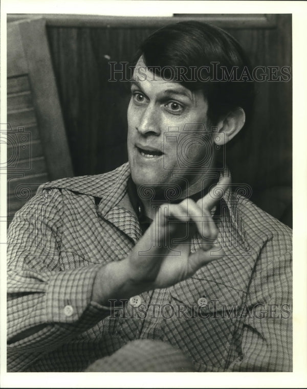 1979 Press Photo Coach Larry Crow - nos09150 - Historic Images