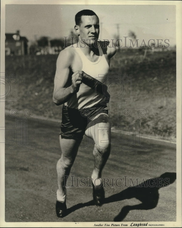 Press Photo Track Athlete Bobby Crooks SMU 440 Race - nos09932 ...