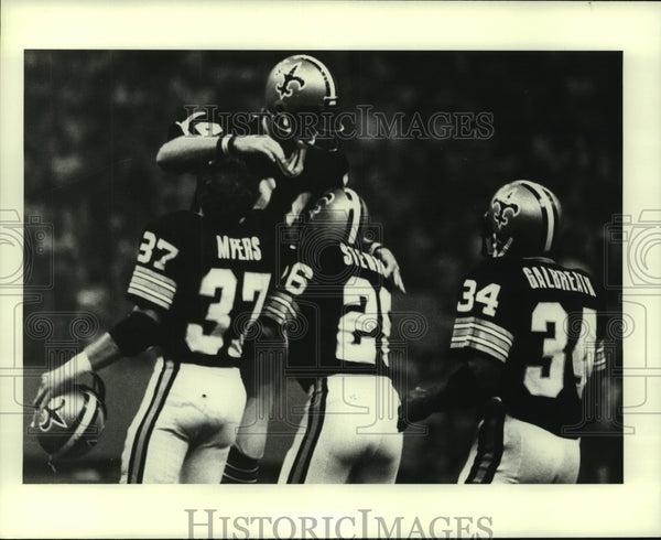 1979 Press Photo Russell Erxleben with New Orleans Saints Football Team ...