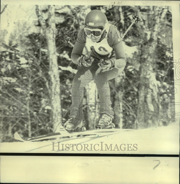 1972 Press Photo Susan Corrock, Olympic Downhill Skier - nos11266 ...