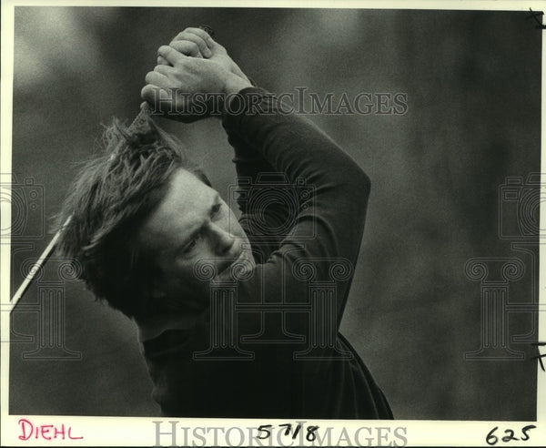 1983 Press Photo Golfer Terry Diehl - nos11292 - Historic Images