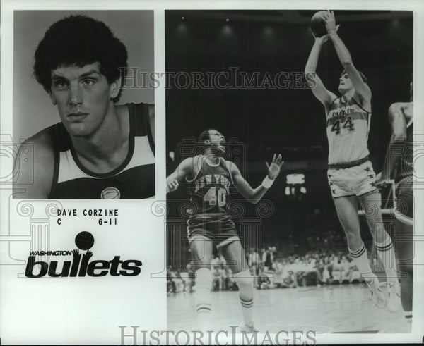 1979 Press Photo Dave Corzine, Washington Bullets Basketball Player ...