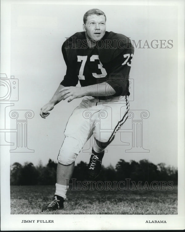 1967 Press Photo Jimmy Fuller, Alabama football - nos11574 - Historic ...