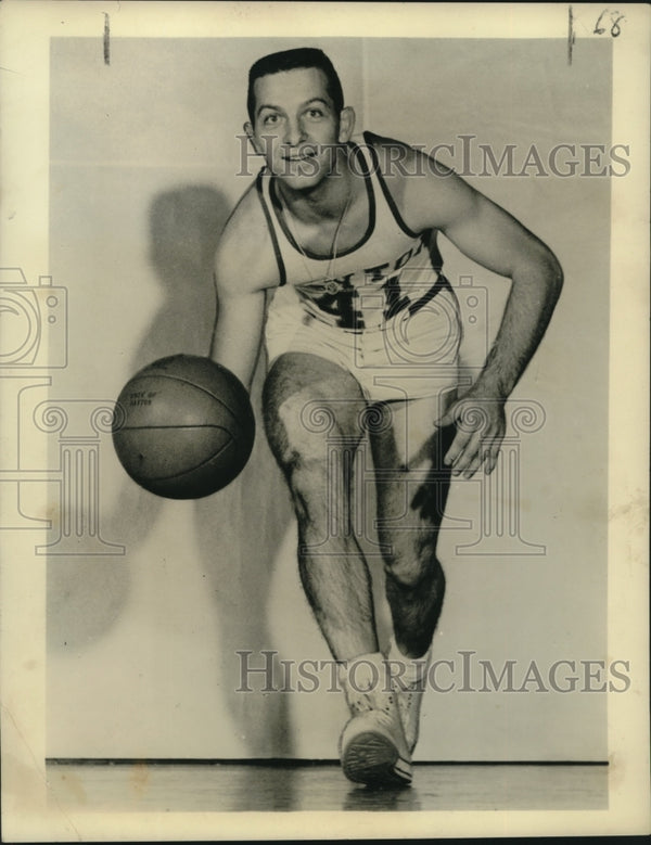 Press Photo Ray Dieringer, University of Dayton Basketball player - no ...