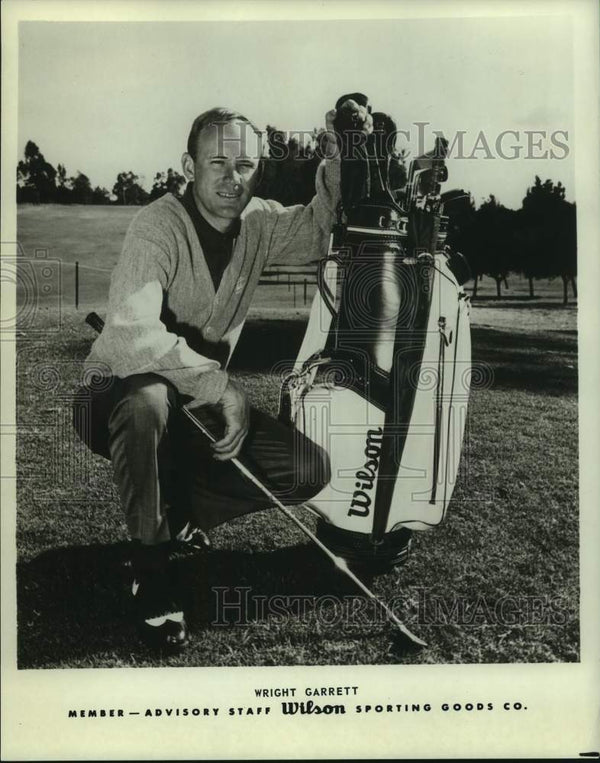 1967 Press Photo Pro golfer Wright Garrett - nos13405 - Historic Images