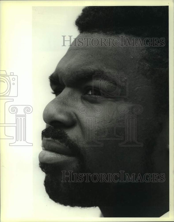 1989 Press Photo New Orleans Saints football player Craig Heyward ...