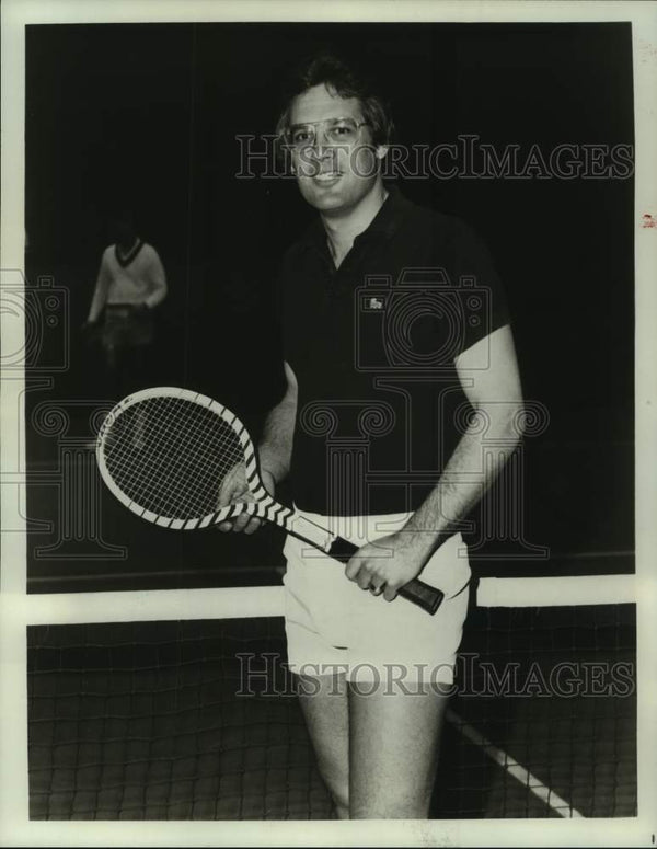1976 Press Photo American tennis champion Clark Graebner - nos13680 ...