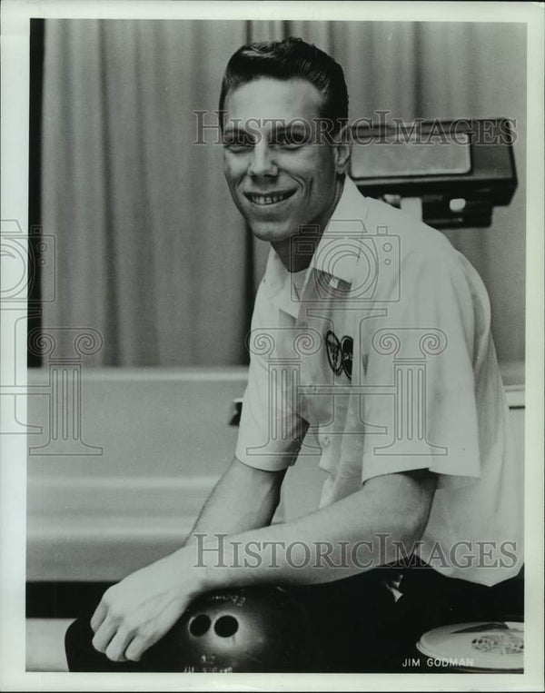 1969 Press Photo Bowler Jim Godman - nos15080 - Historic Images