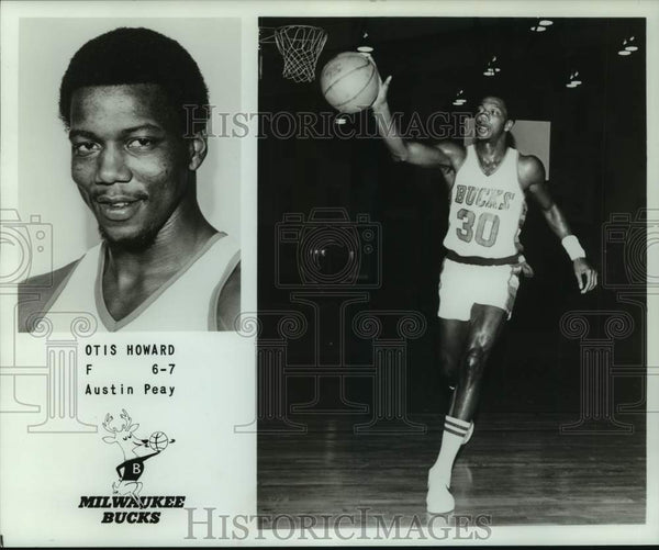 1979 Press Photo Milwaukee Bucks basketball player Otis Howard ...