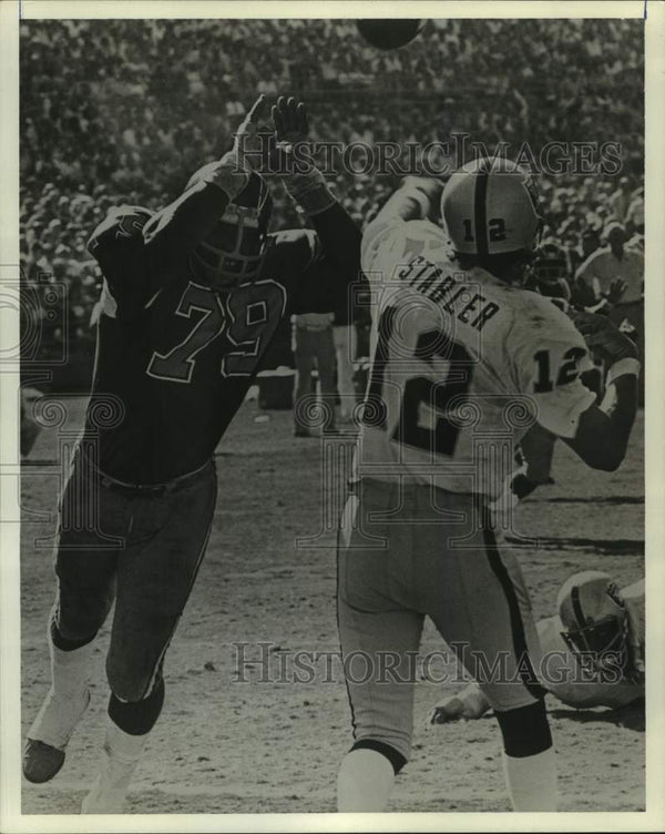 1978 Press Photo San Diego Chargers football player Gary Johnson ...