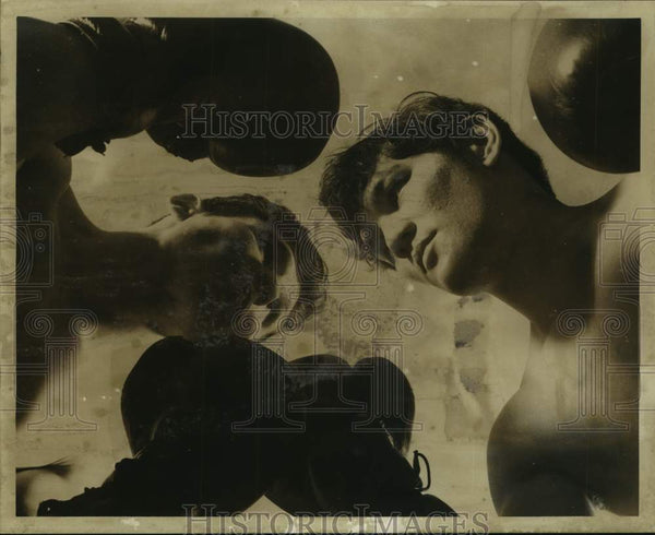 1970 Press Photo Boxers Tony Licata and Mike Pusiteri - nos19712 ...