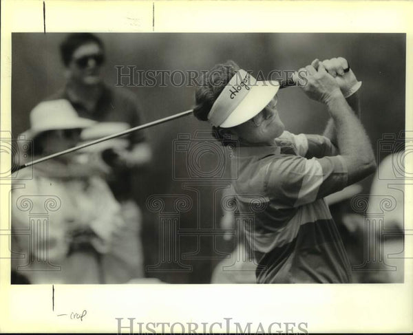 1989 Press Photo Pro golfer Tom Kite on No. 2 at English Turn - nos215 ...