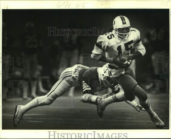 1978 Press Photo Miami and Tulane play college football in the ...