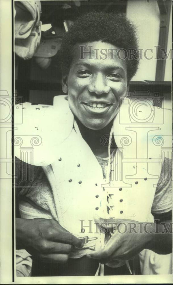 1973 Press Photo Alabama college football player Woodrow Lowe ...