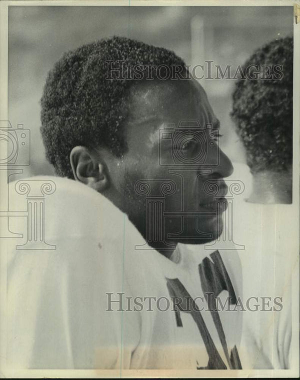 1967 Press Photo New Orleans Saints football player Don McCall in ...