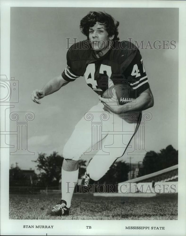 1972 Press Photo Football - Stan Murray of Mississippi State - nos24506 ...
