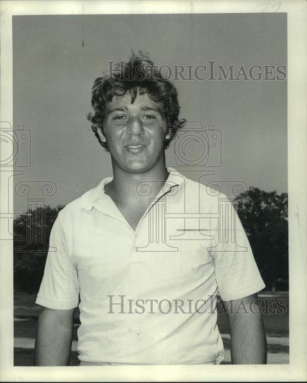 1976 Press Photo Golfer Brian Noto smiles after winning New Orleans ...