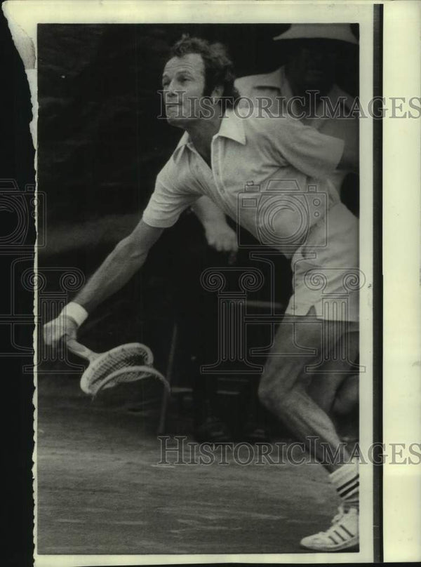 1973 Press Photo Tennis player Tom Okker at Washington Star-News ...
