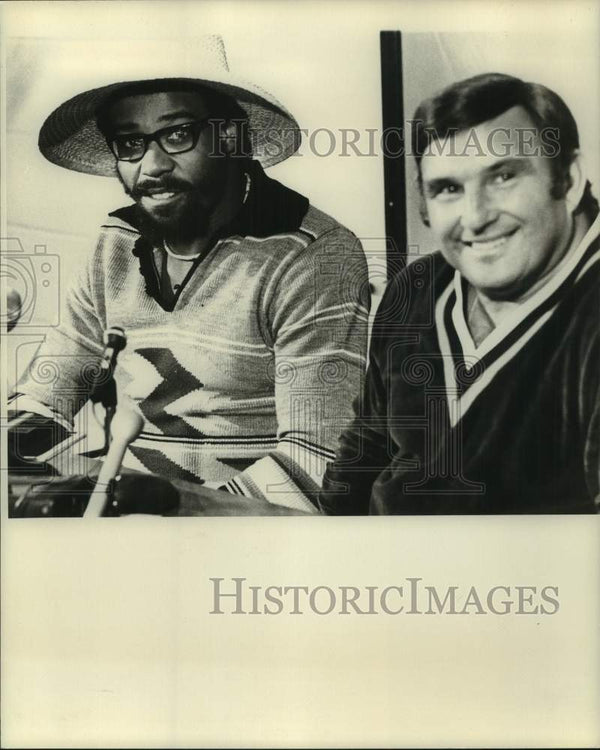 1988 Press Photo New Orleans Saints football player Chuck Muncie ...