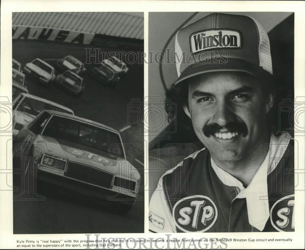 1981 Press Photo NASCAR race driver Kyle Petty - nos28375 - Historic Images