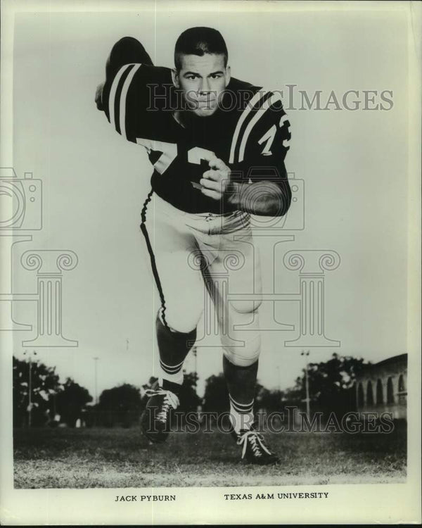 Press Photo Texas A&M college football player Jack Pyburn - nos28824 ...