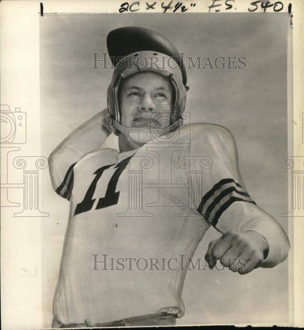 1972 Press Photo Football Player George Walsh - nos32206 - Historic Images