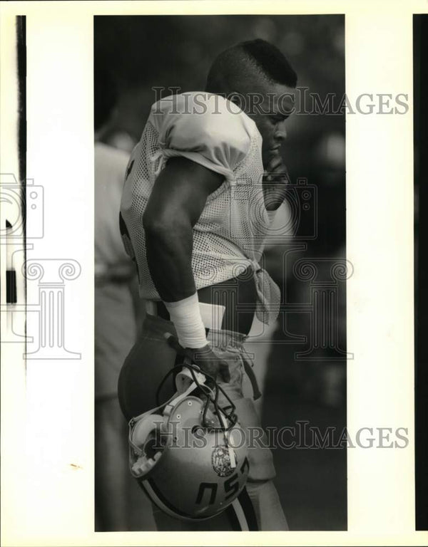 1989 Press Photo LSU Corner Jimmy Young - nos33755 - Historic Images