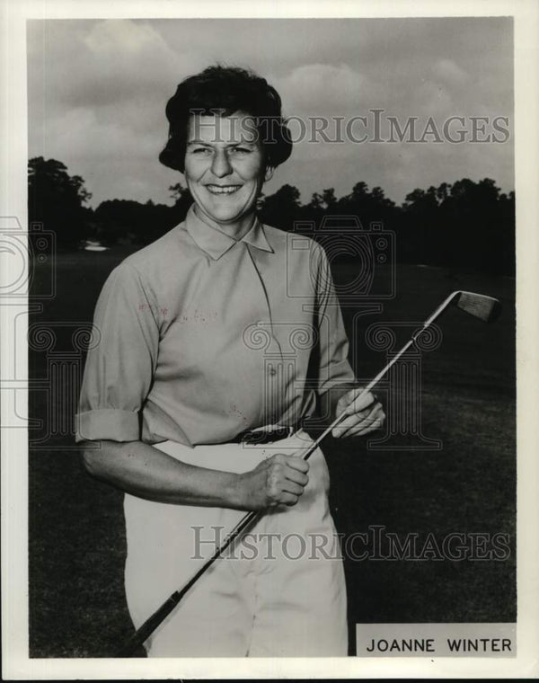 1968 Press Photo Golfer Joanne Winter - nos34320 - Historic Images