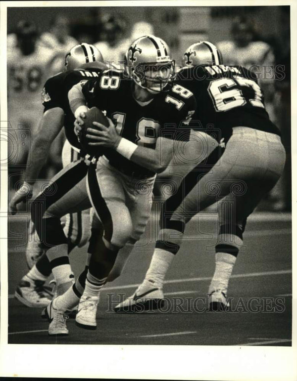 1988 Press Photo New Orleans Saints Quarterback Dave Wilson - nos34356 ...