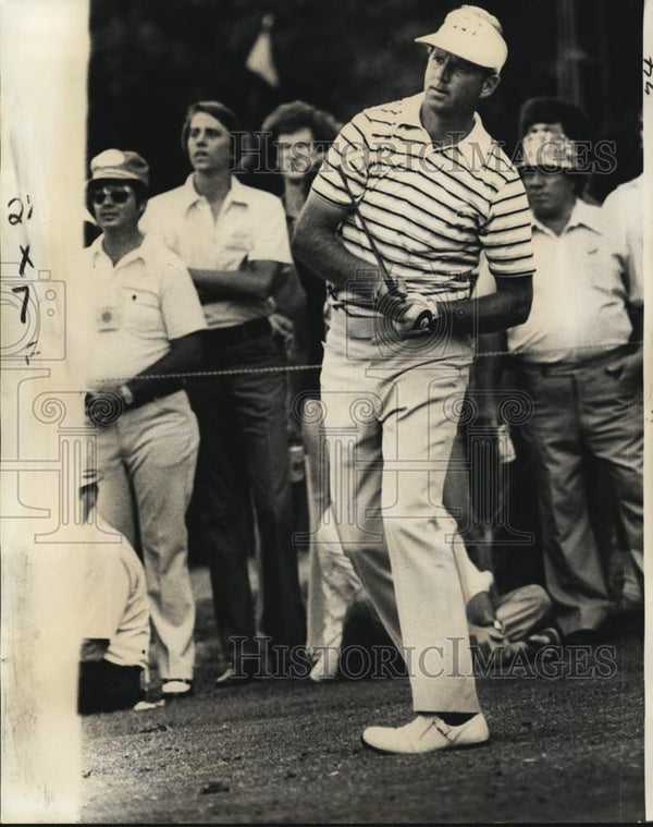 1976 Press Photo Golfer Larry Ziegler on Course, New Orleans - nos36673 ...
