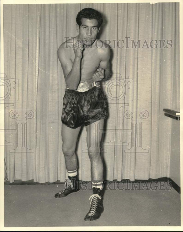1969 Press Photo Mexican Boxer Raul Soriano - nos37021 - Historic Images