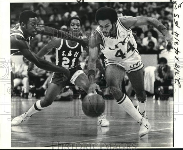 1978 Press Photo Mike Taylor, University of New Orleans' Basketball ...