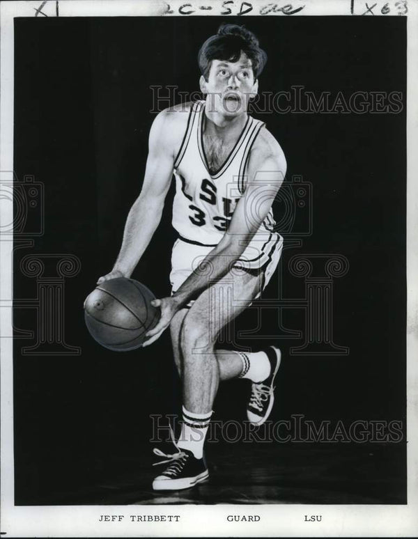 1969 Press Photo Louisiana State University Basketball Player Jeff ...